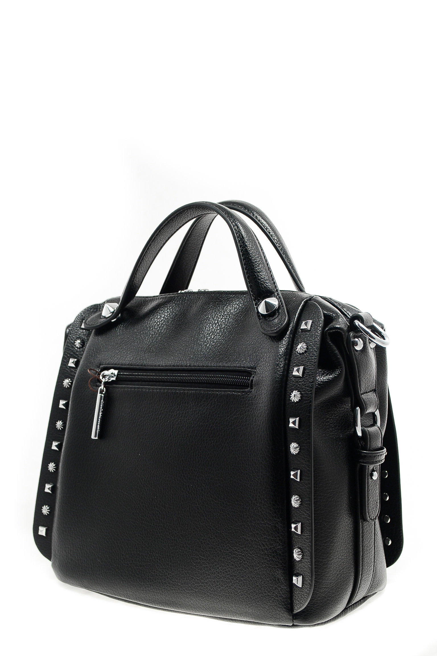 Сумка Polina & Eiterou Y9285-1K black 21 цвет черный.